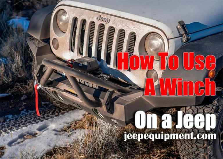 How To Use A Winch On A Jeep