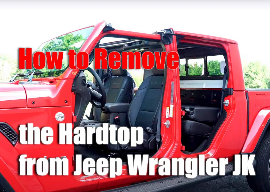How to Remove the Hardtop from your Jeep Wrangler JK