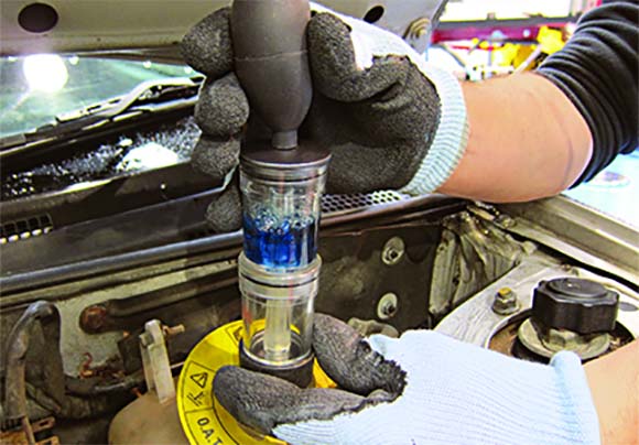 Is there an Exhaust in Coolant Test?