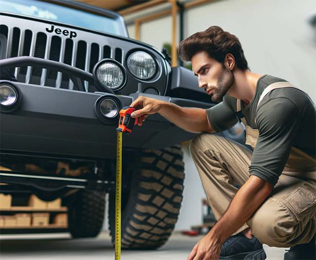 How To Measure Lift On Jeep at Dorsey Lisle blog
