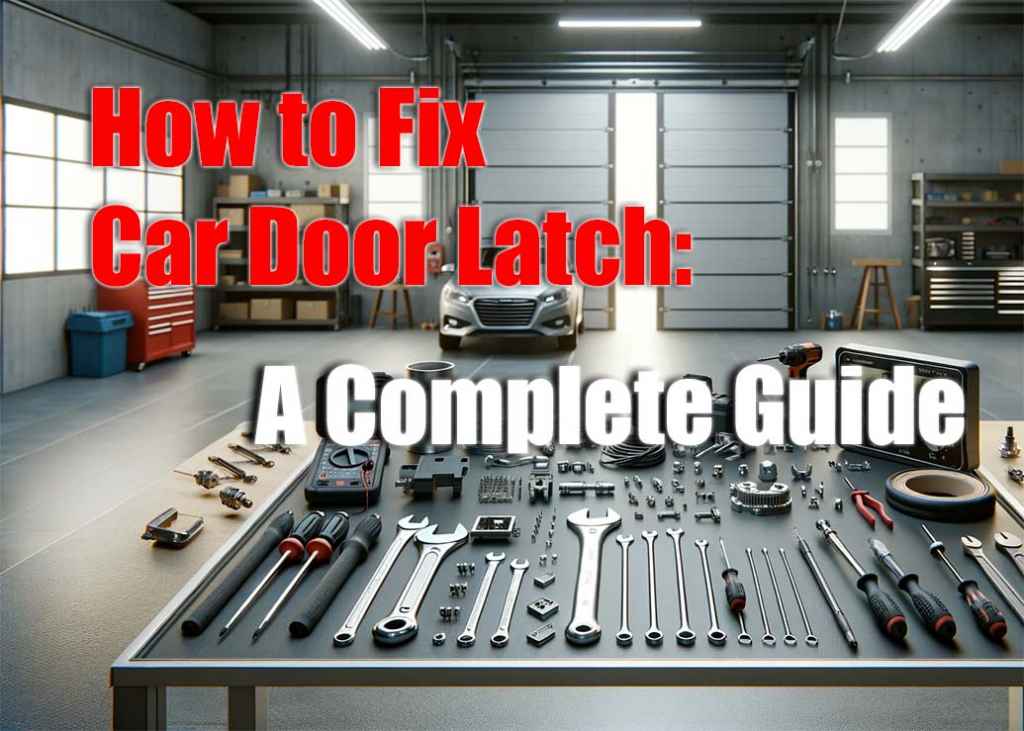 Unsticking and Restoring Your Car's Sticky Door Latch