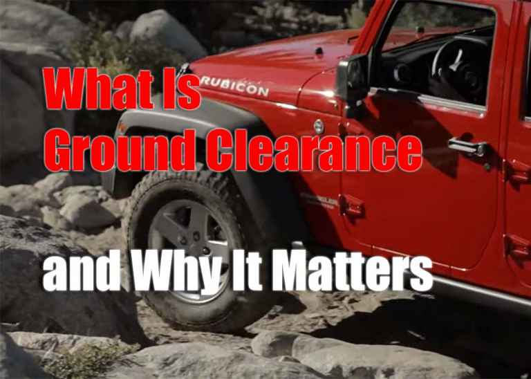Understanding What the Ground Clearance Is in Vehicles